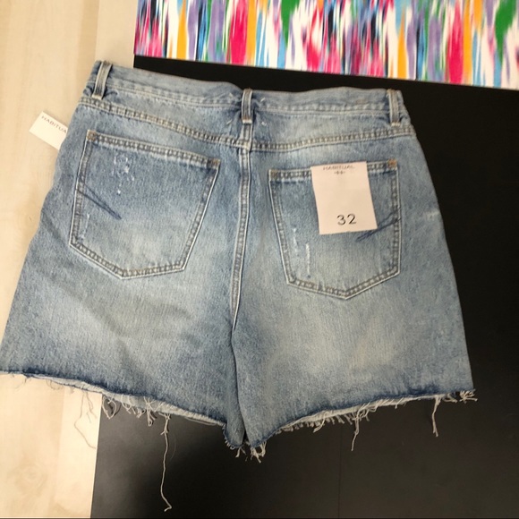 Habitual | Shorts | Habitual Distressed Jean Short Button Fly 32 | Poshmark